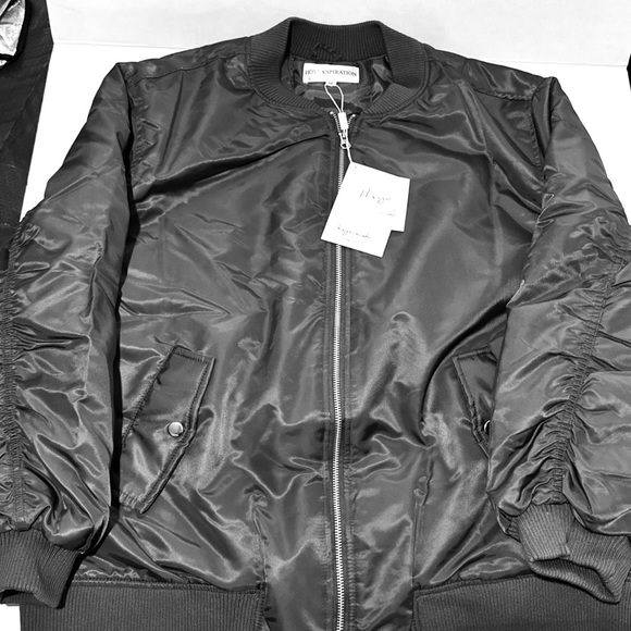 no brand | Jackets & Coats | Mens Black Bomber Jacket | Poshmark